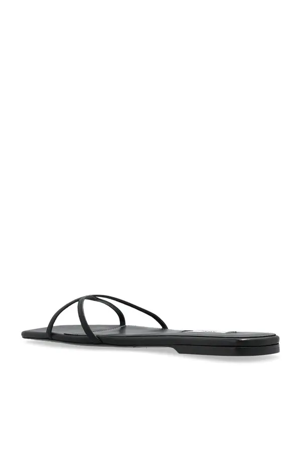 TOTEME Crossover Strap Square Open Toe Sandals