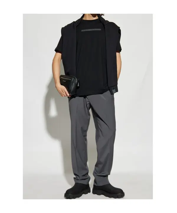 Iceberg Round-neck Patchwork T-shirt