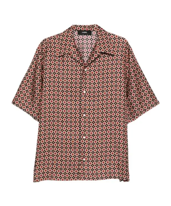 Amiri Patterned Short-sleeve Shirt