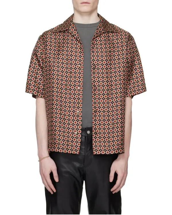 Amiri Patterned Short-sleeve Shirt