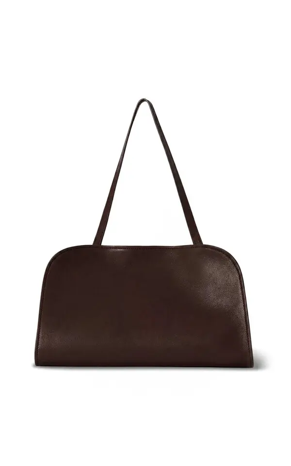 THE ROW Peggy Leather Clutch