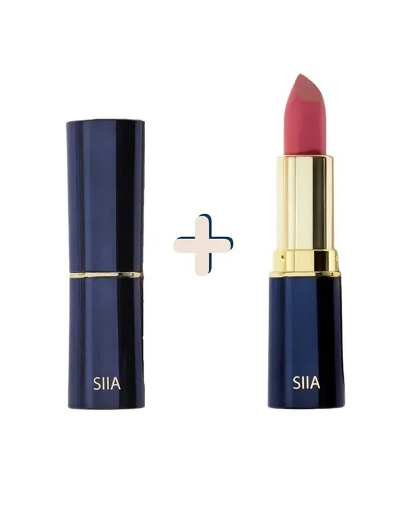 SIIA COSMETICS 2 Piece Matte Lip Twin Set - M 332 Silhouette Pink