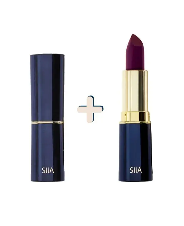 SIIA COSMETICS 2 Piece Matte Lip Twin Set - M 361 Deep Orchid