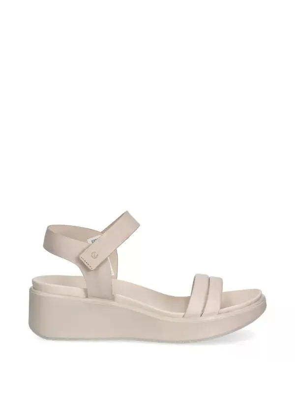 Ecco Flowt Wedge Lx Touch-strap Sandals