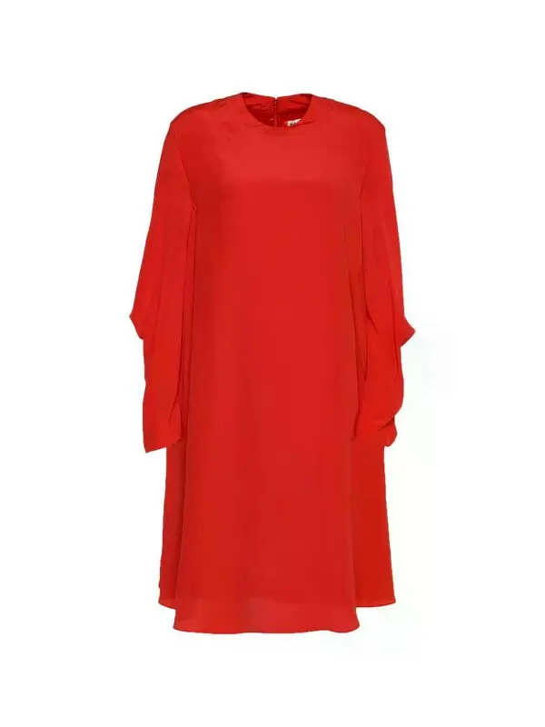 Balenciaga Crepe Oversized Shift Dress