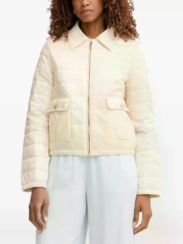 TWINSET Quilted Zip-up Jacket