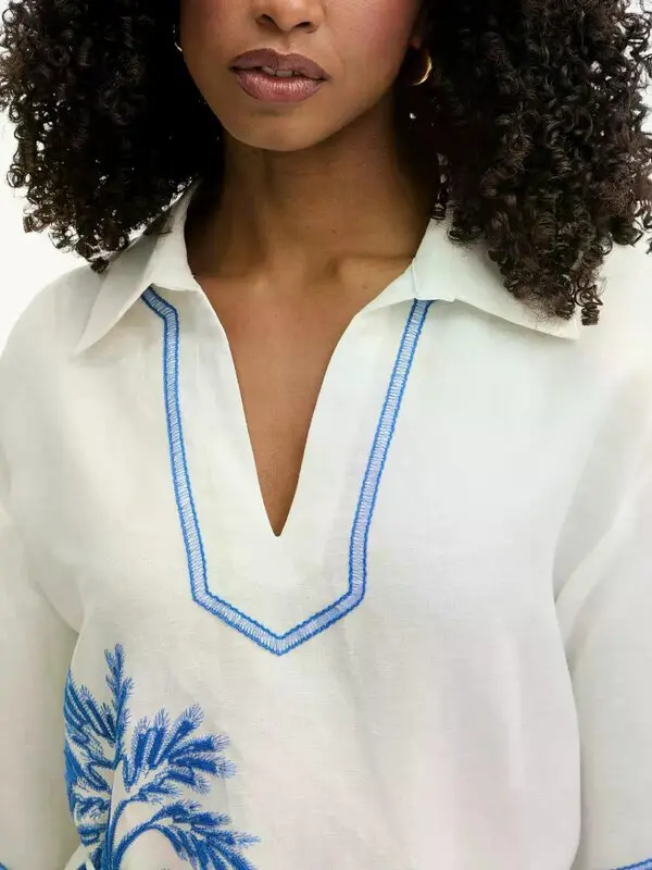 TWINSET Embroidered Mini Dress