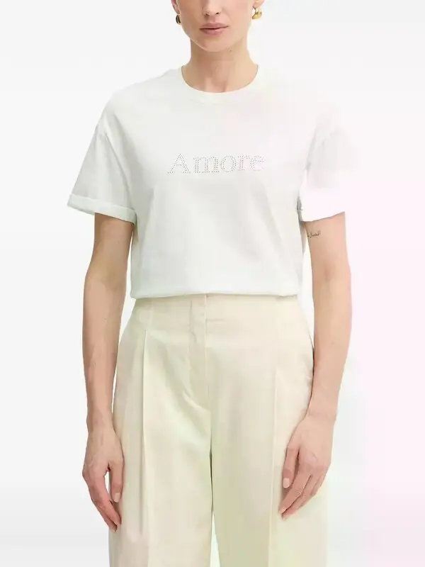 TWINSET Crew Neck T-shirt - Blue