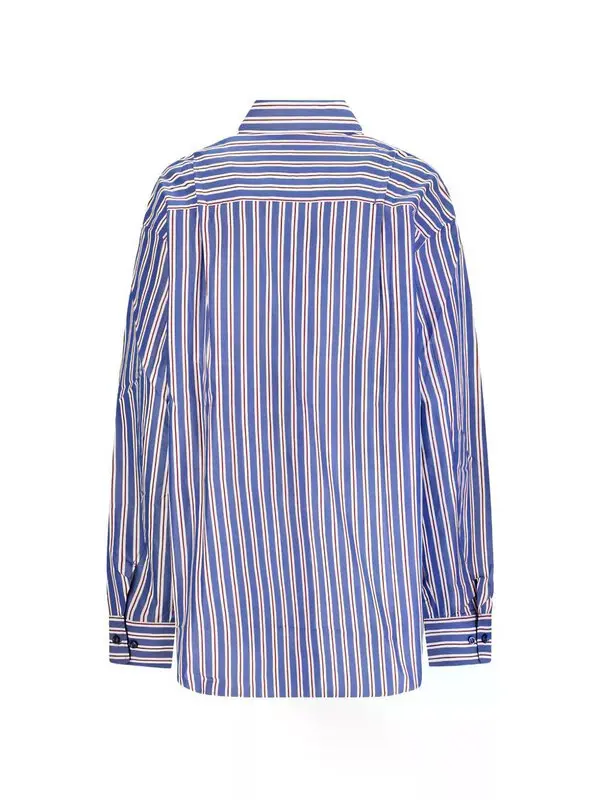 Andamane Georgiana Striped Oversized Shirt