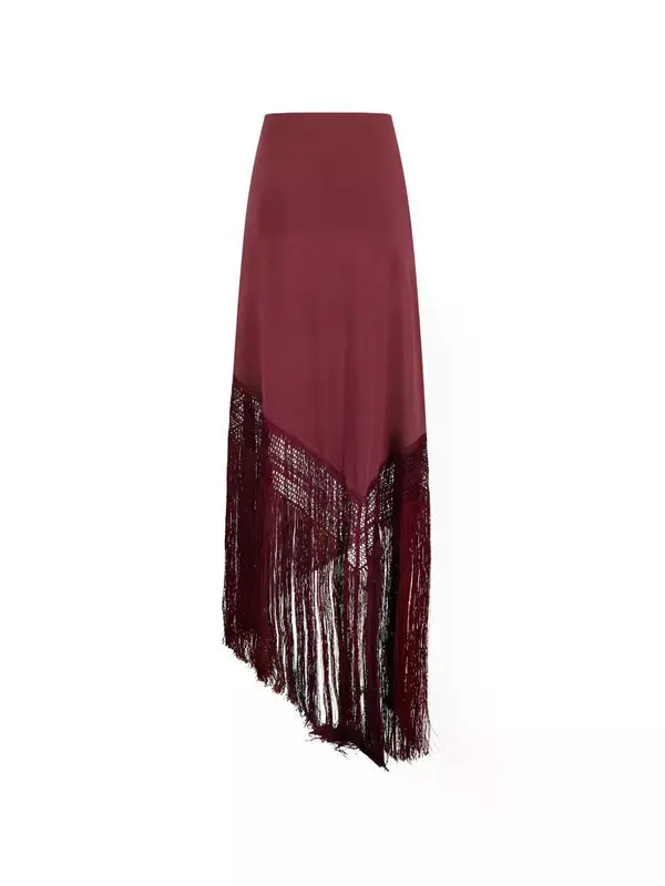 Andamane The Attico Marisol Fringe-trimmed Skirt