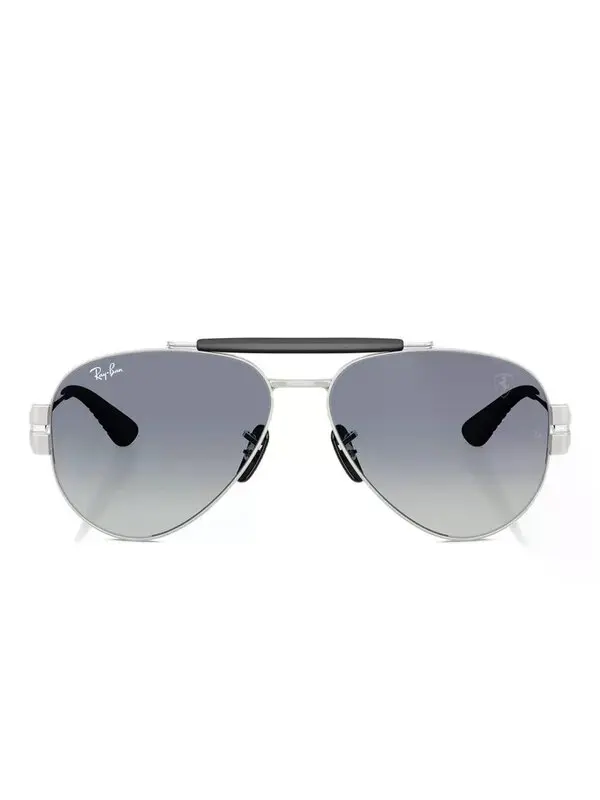 Ray-ban Metal Frame Sunglasses - Silver