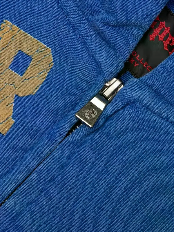 GODSPEED Roadster Distressed Zip-up Hoodie