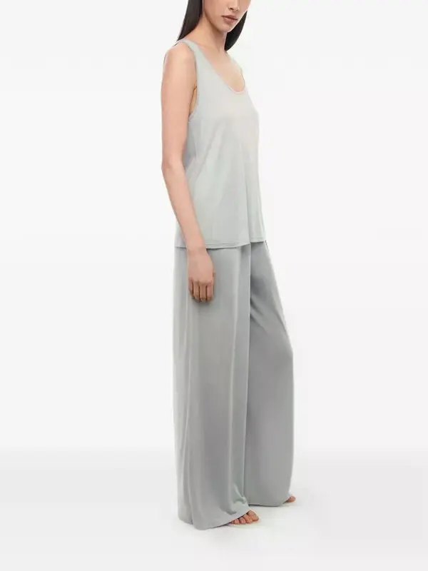 12 STOREEZ Drawstring Silk Trousers