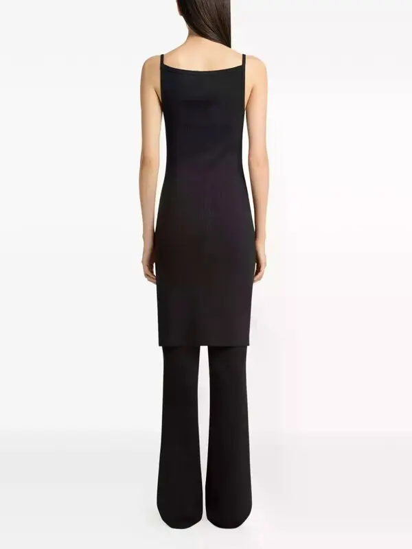 COURREGES Ribbed Midi Dress