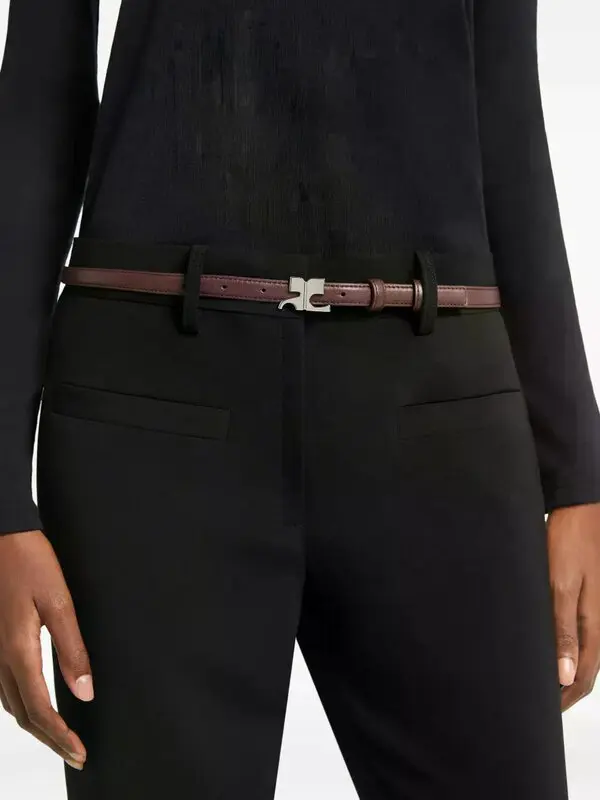 COURREGES Ac Logo Plaque Belt