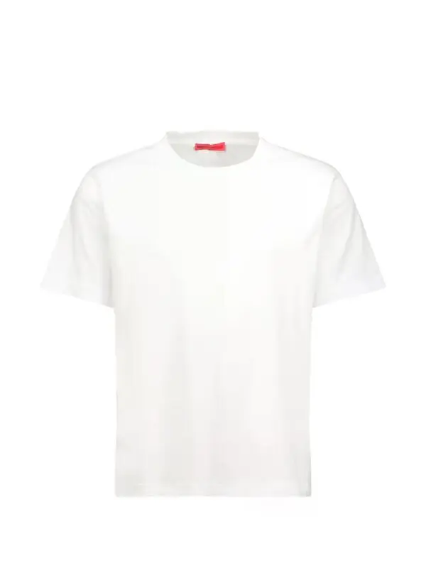 MEMBERS OF THE RAGE Handkerchief-hem Paneled T-shirt - White