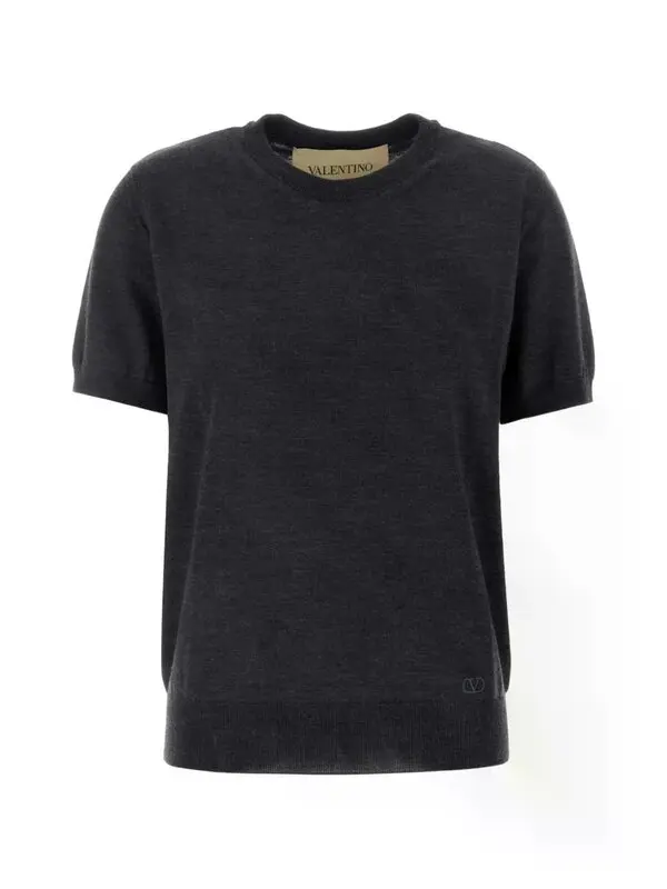 Valentino Garavani Vlogo Short-sleeve Sweater