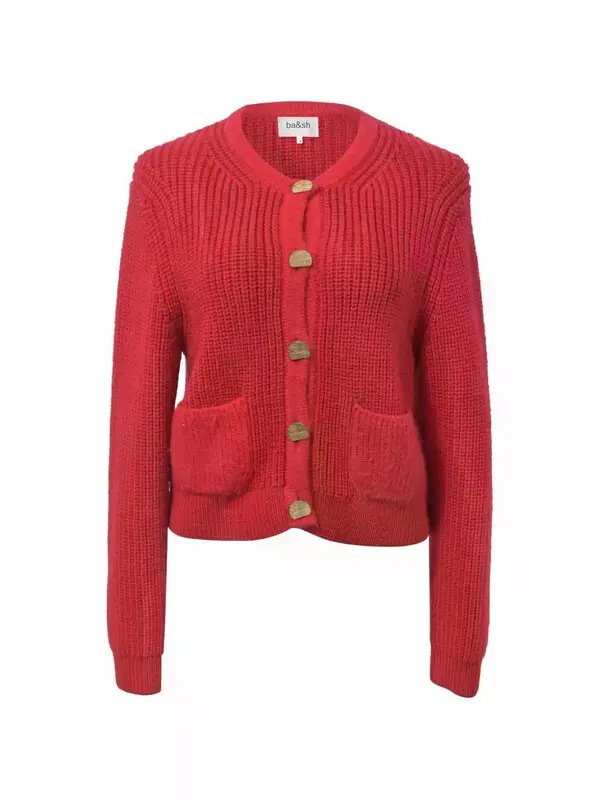 Ba&sh Purrl Button-front Cardigan