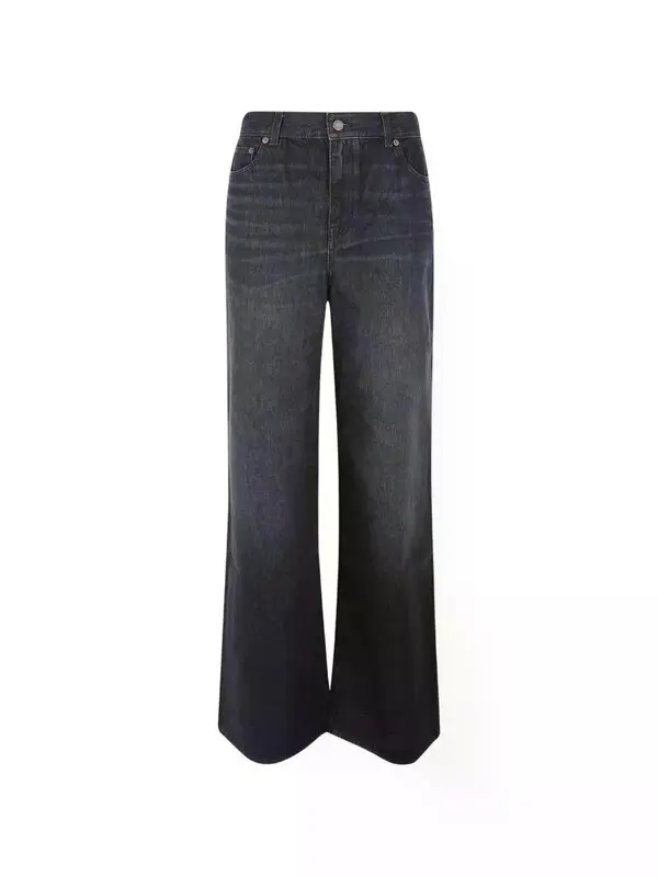 Chloé High-rise Wide-leg Jeans - Grey