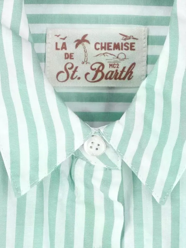 MC2 SAINT BARTH Brigitte Striped Shirt