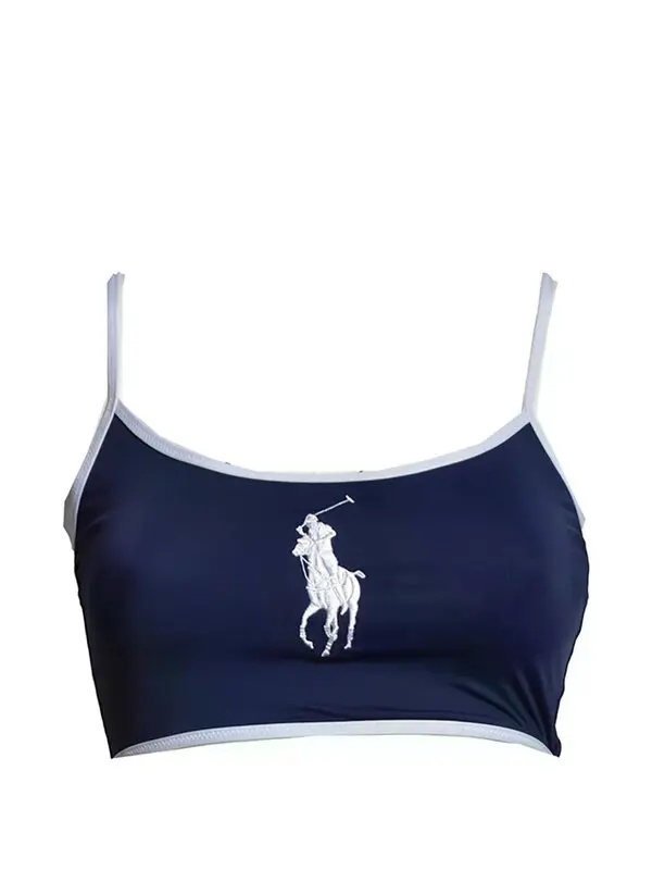 Polo Ralph Lauren Embroidered Bikini Top