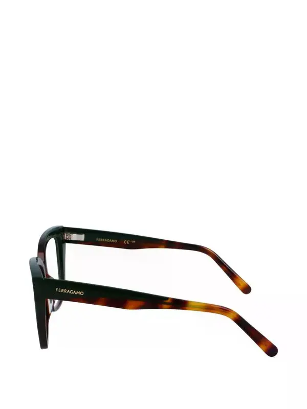 FERRAGAMO Cat-eye Frame Eyeglasses