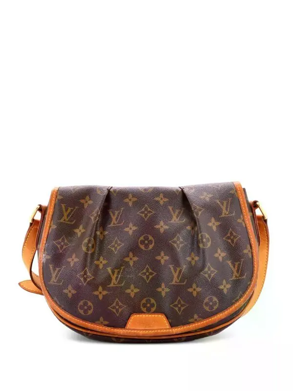 LOUIS VUITTON Monogram Canvas Menilmontant Pm Shoulder Bag