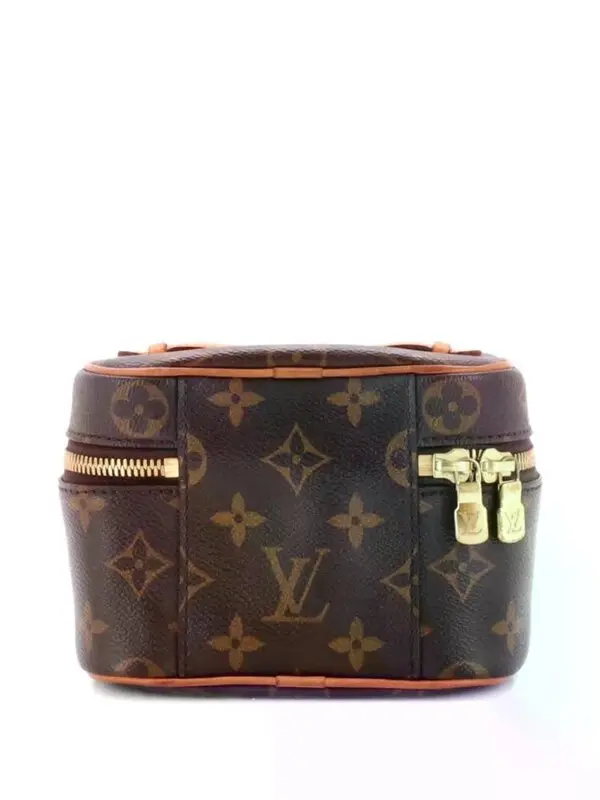 LOUIS VUITTON Nice Vanity Case Monogram Canvas Nano Pouch