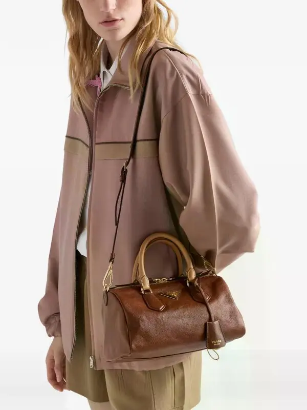Prada Small Leather Top-handle Bag