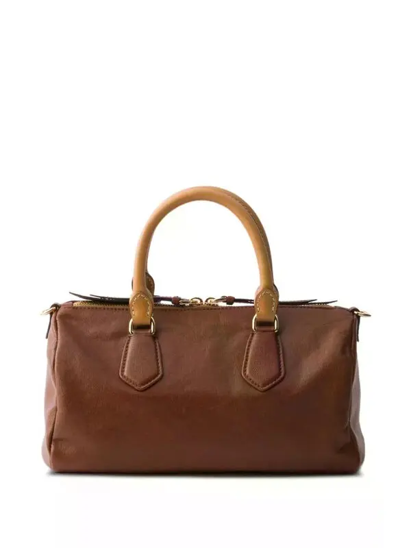 Prada Small Leather Top-handle Bag