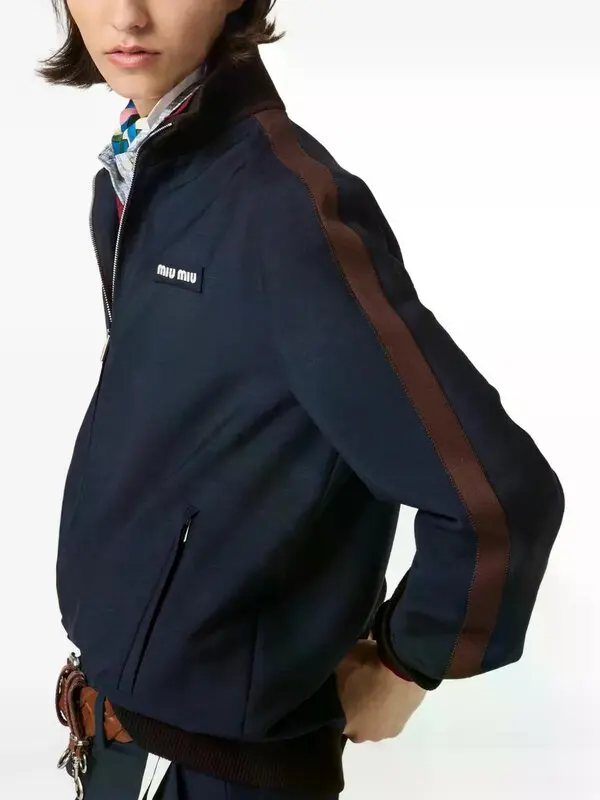 Miu Miu Kid Mohair Blouson Jacket