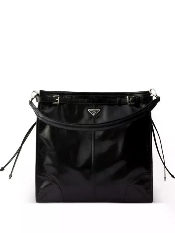 Prada Bonnie Leather Shoulder Bag