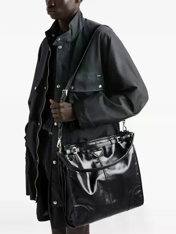 Prada Bonnie Leather Shoulder Bag