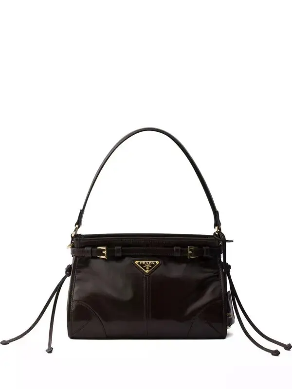 Prada Bonnie Small Leather Hobo Handbag