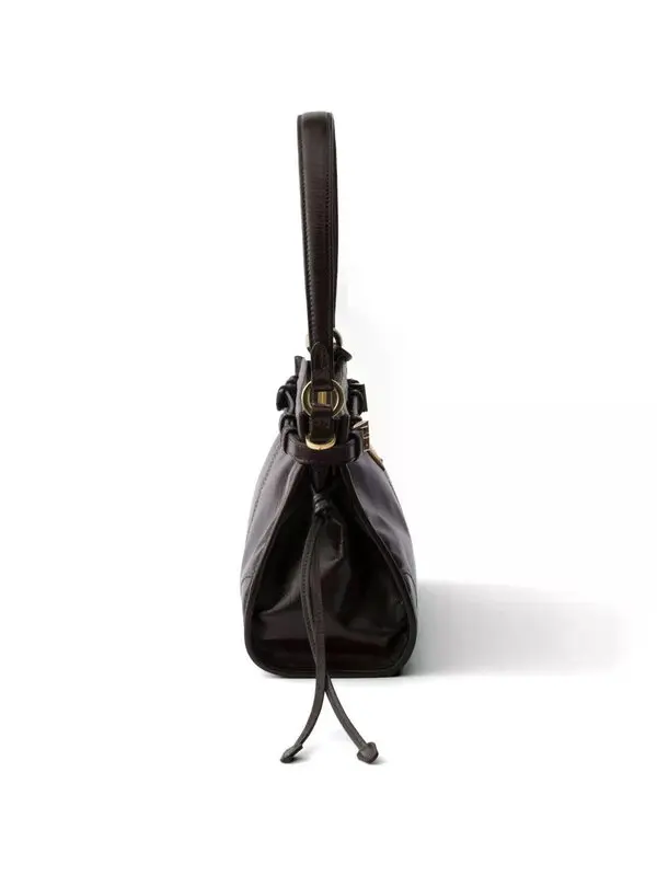 Prada Bonnie Small Leather Hobo Handbag