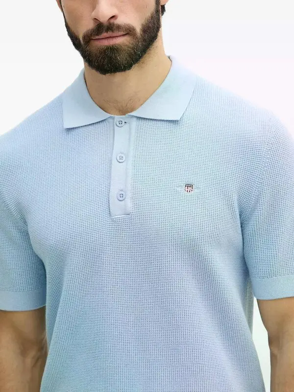 Gant Logo-embroidered Polo Shirt