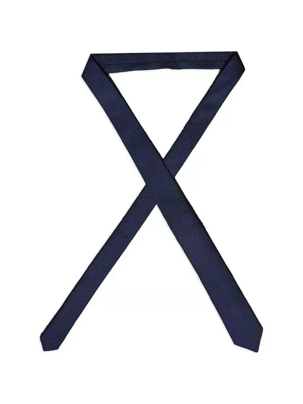 ROBERTO CLERICI Honeycomb-knit Tie