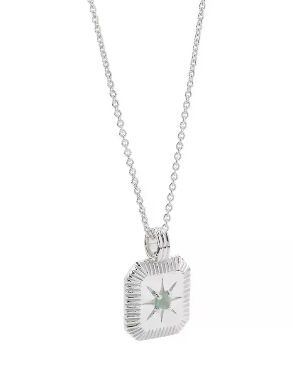 MISSOMA May Birthstone Pendant Necklace - Silver
