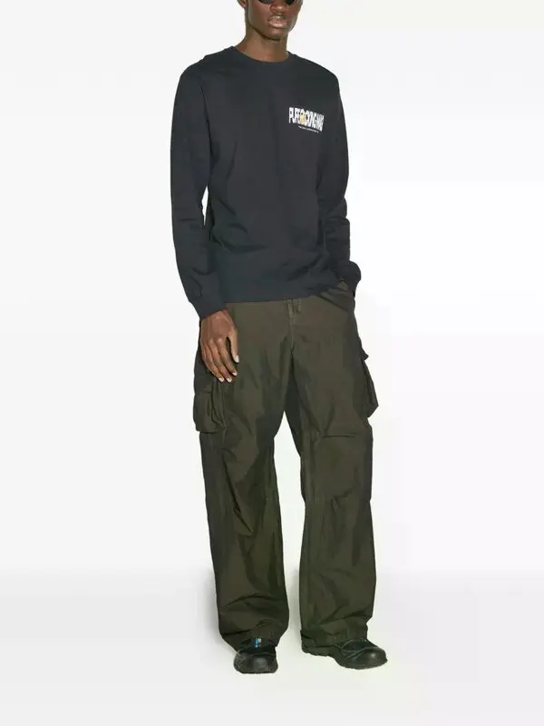BOILER ROOM Long-sleeve Graphic T-shirt