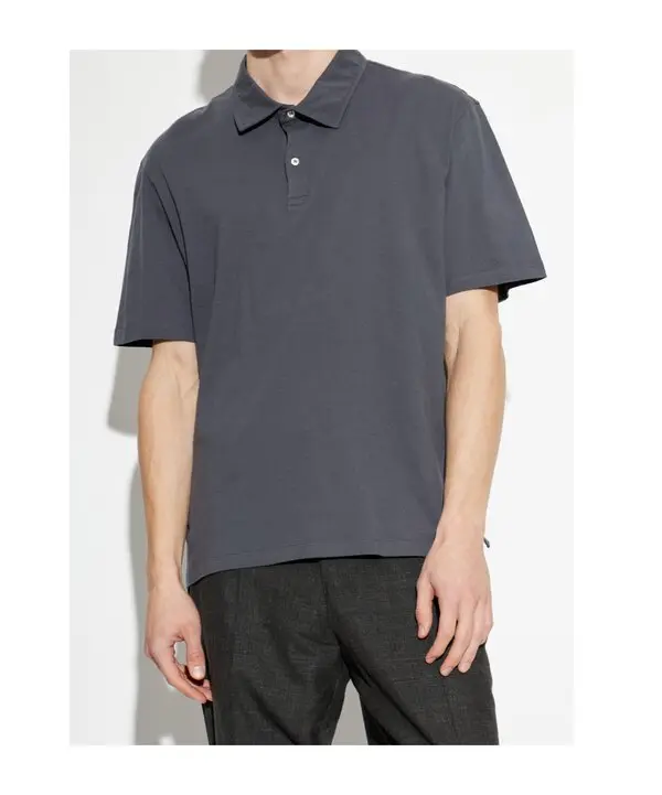 Officine Générale Bruno Buttoned Polo Shirt