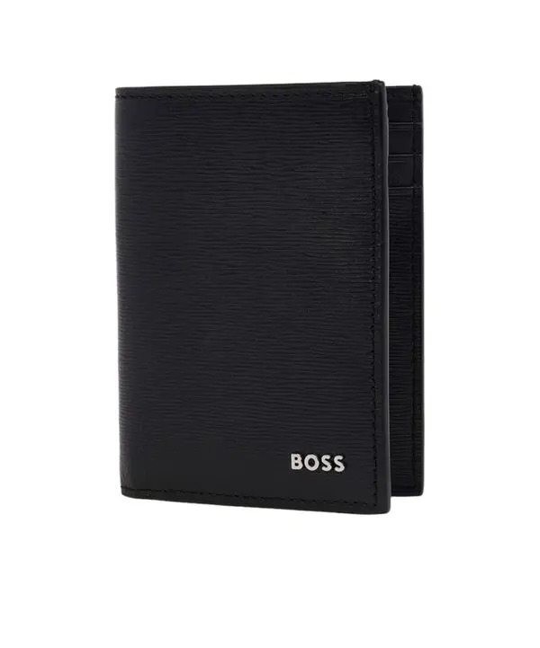Hugo Boss Solid Color Wallet - Black