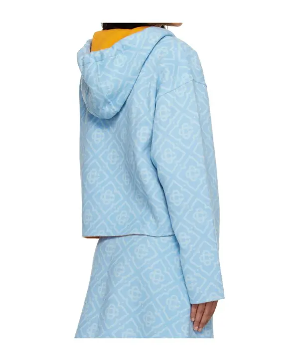 Casablanca Monogram Hooded Jacket