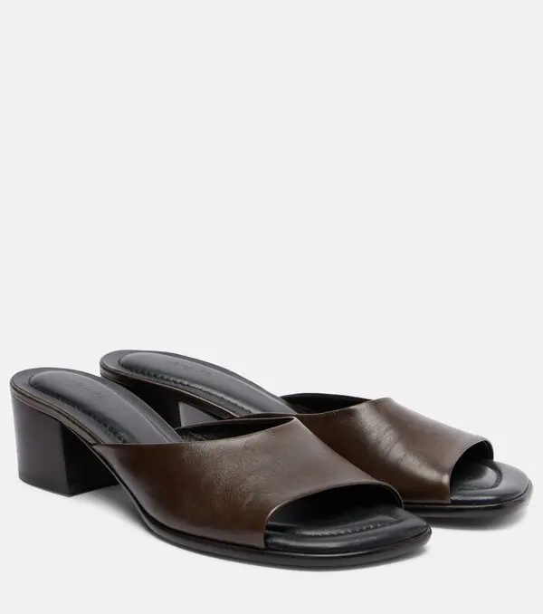 LEMAIRE Leather High-heeled Sandals