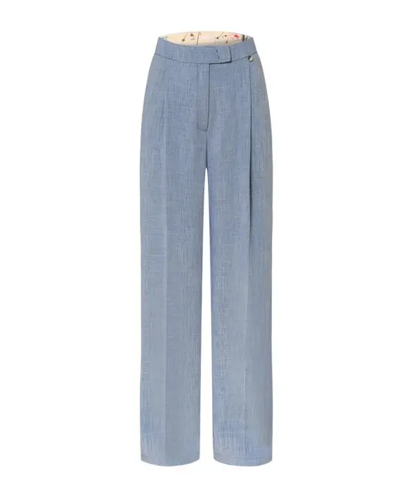 Liu Jo Pleated Wide Leg Trousers