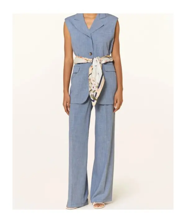 Liu Jo Pleated Wide Leg Trousers