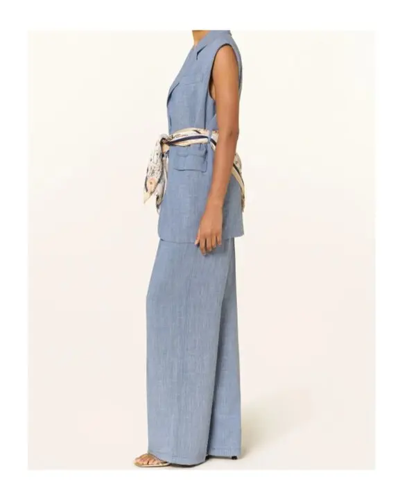 Liu Jo Pleated Wide Leg Trousers