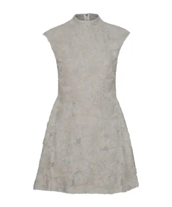 ROTATE BY BIRGER CHRISTENSEN Round Neck Dress