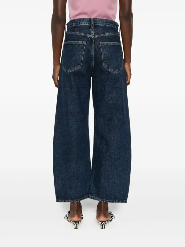 AGOLDE Denim Trousers With Belt Loops