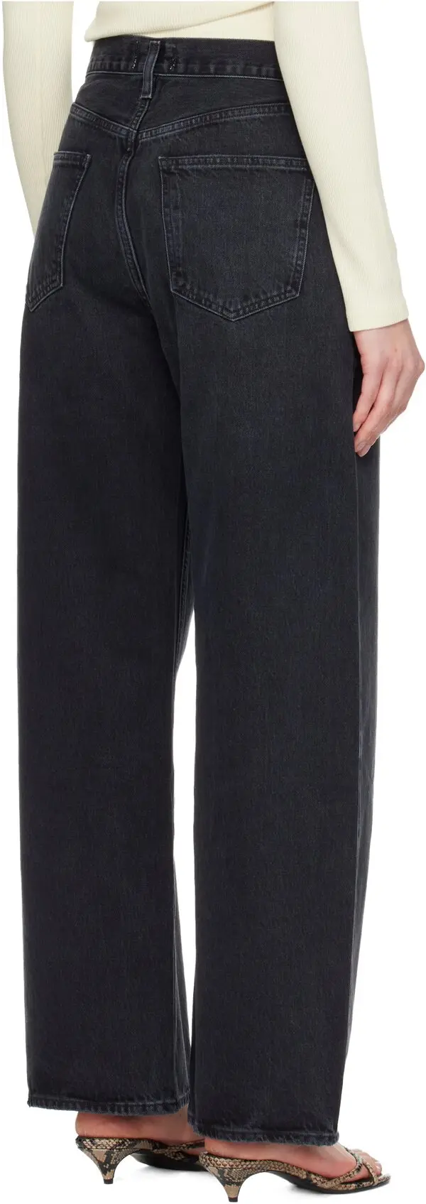 AGOLDE Five-pocket Denim Trousers