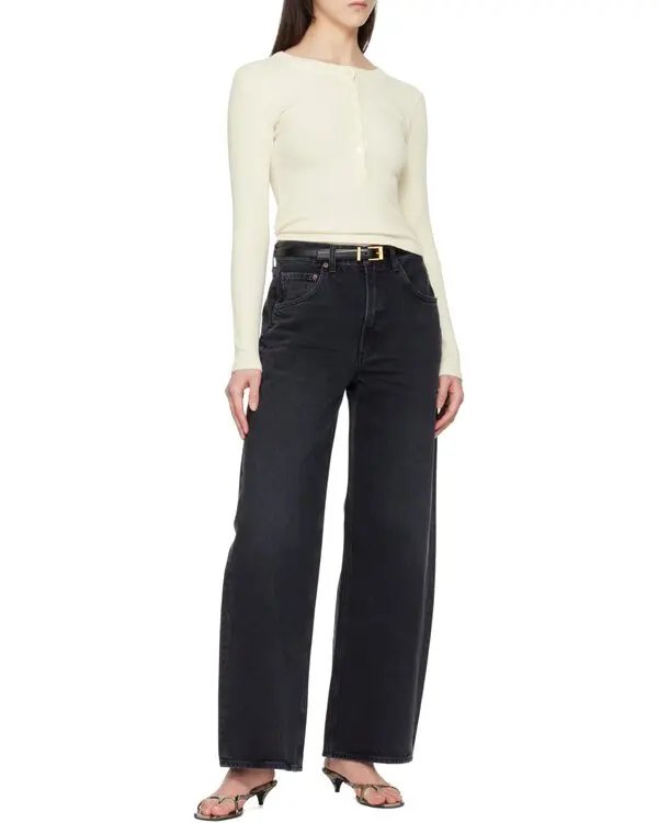 AGOLDE Five-pocket Denim Trousers